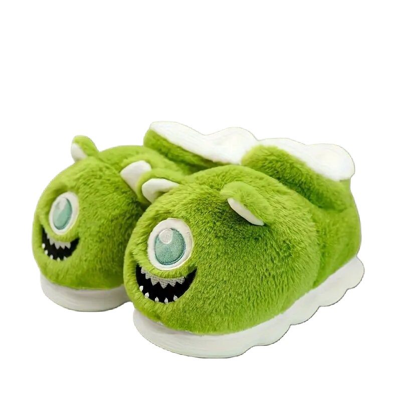 Monster Slipper with Rubber Sole